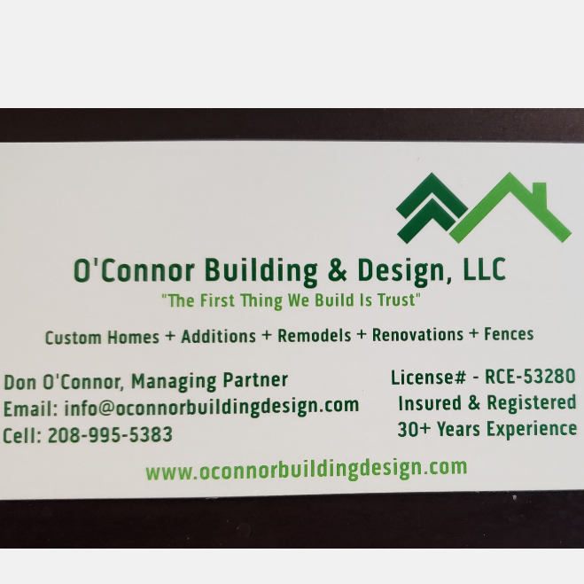 OConnor Building & Design, LLC Meridian, ID, 83642 | Networx